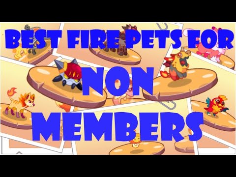 BEST Fire Pets for NON-Members!!! - YouTube