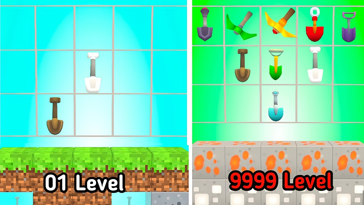 Merge Miners 3D game in MAX LEVEL ⭐ Merge Simulator Battles ( ASMR ...
