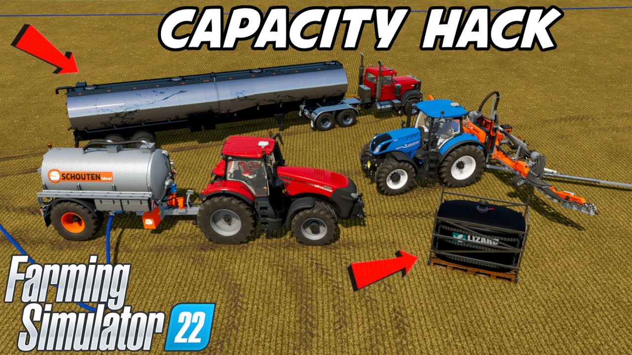Pumps N Hoses Capacity Hack | Farming Simulator 22 - YouTube