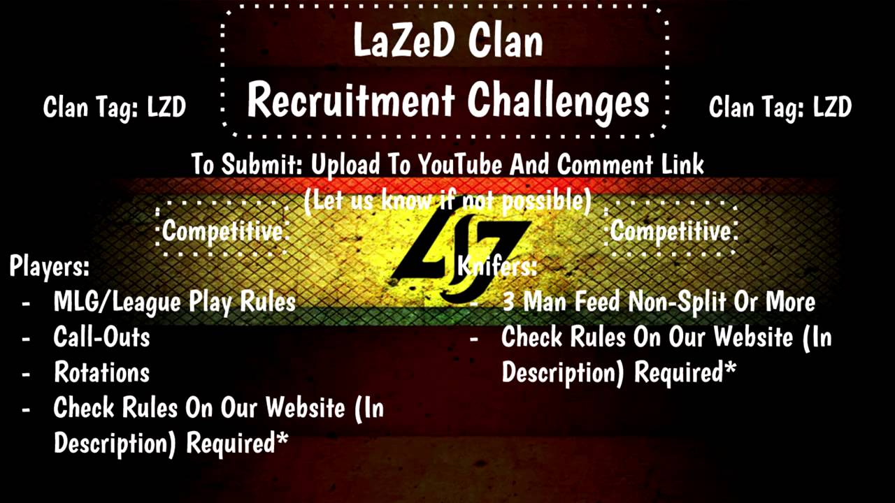 New LaZeD Clan RC [Competative] [Clan-Tag] - YouTube