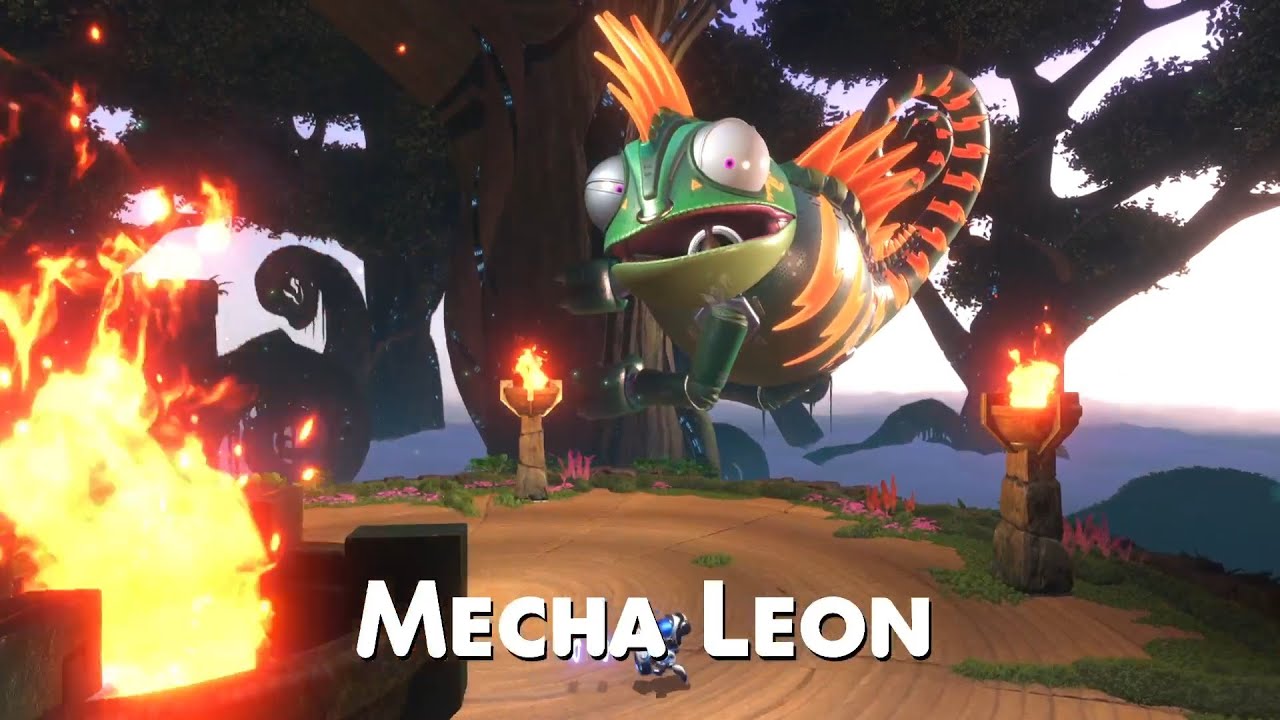 Astro Bot #08 Boss Mecha Leon & Carré Perdu - YouTube