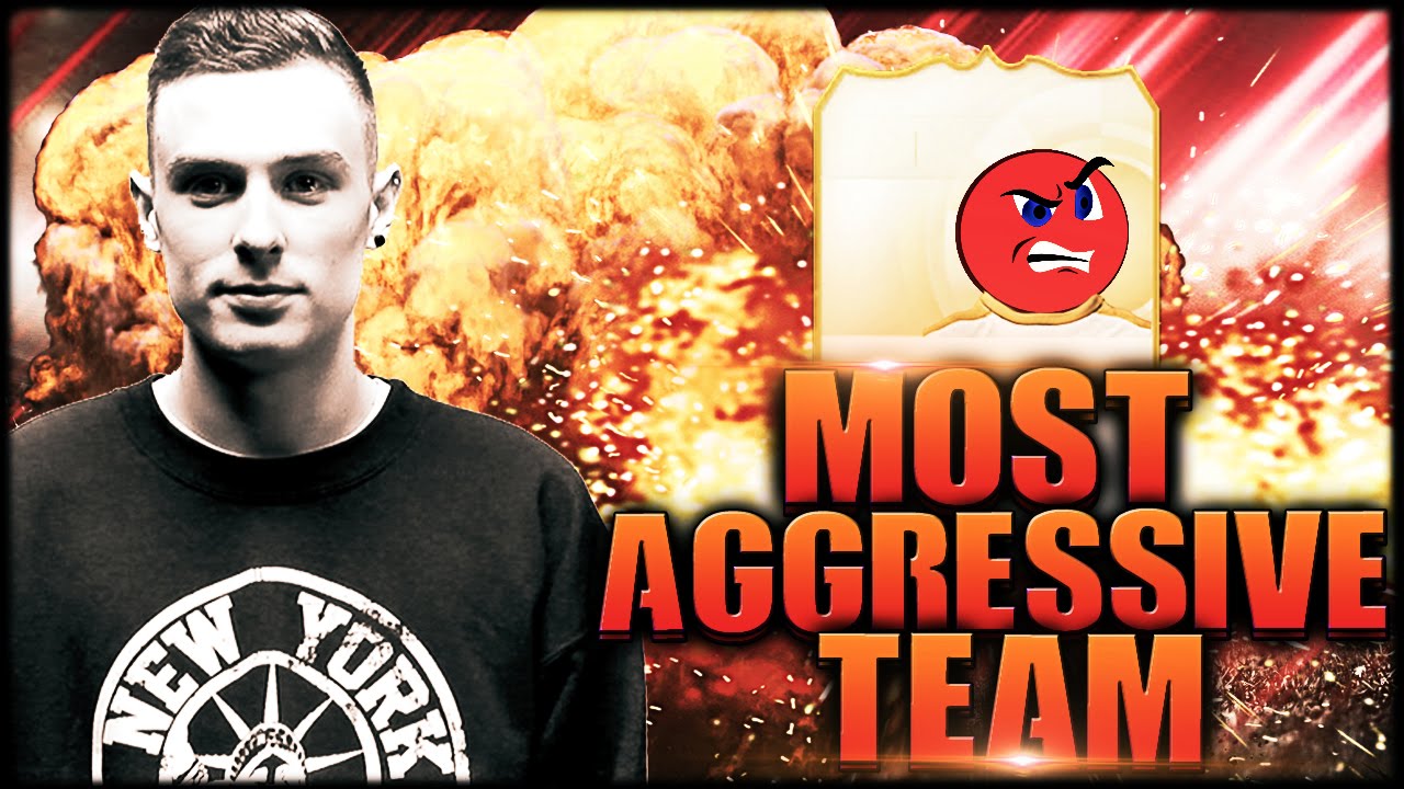 MOST AGGRESSIVE TEAM ON FIFA 15!!! - YouTube