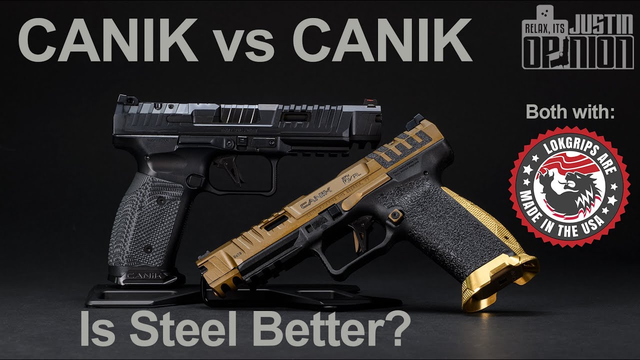 Canik vs. Canik: The Difference of Steel and LOK Grips - YouTube