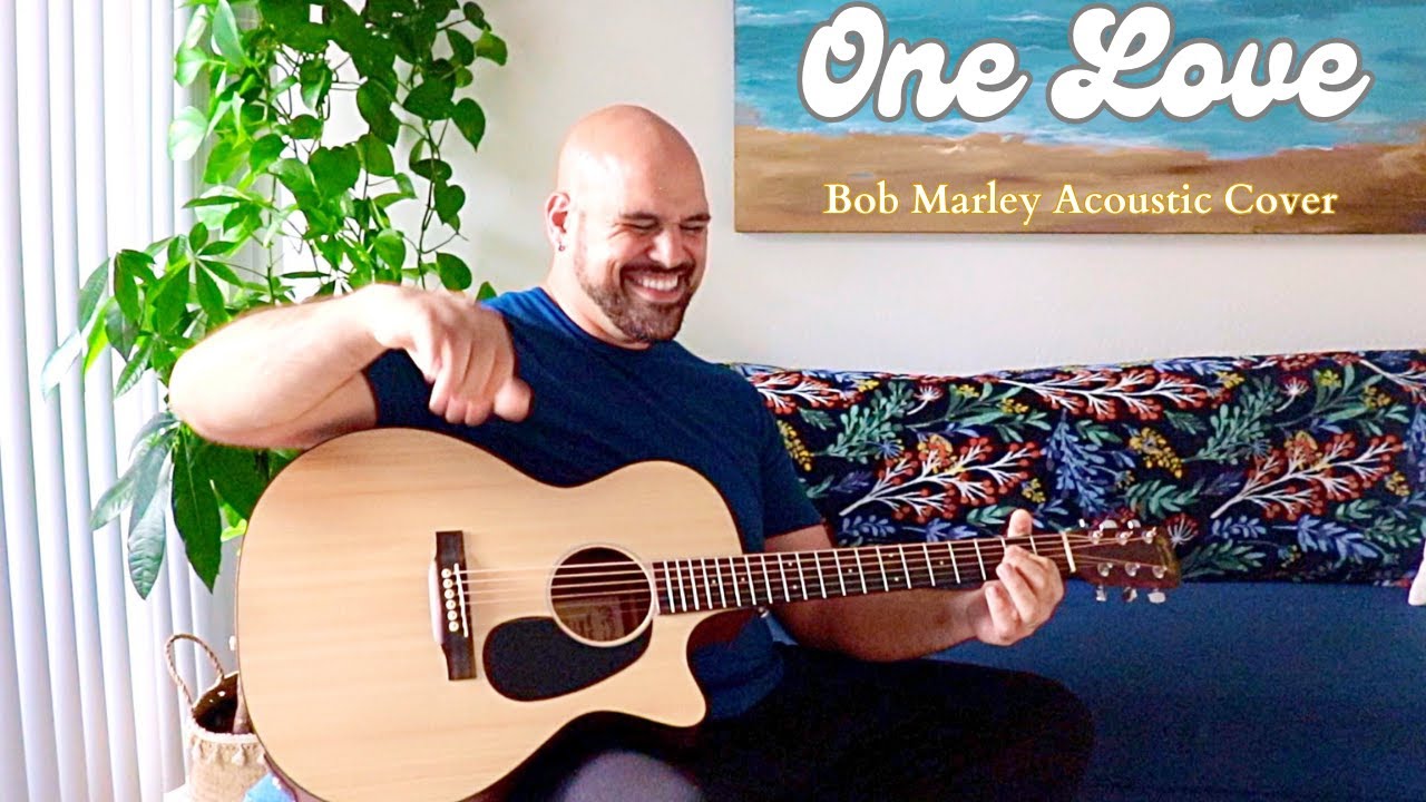 One Love Bob Marley Acoustic Cover - Anthony Serpiello - YouTube