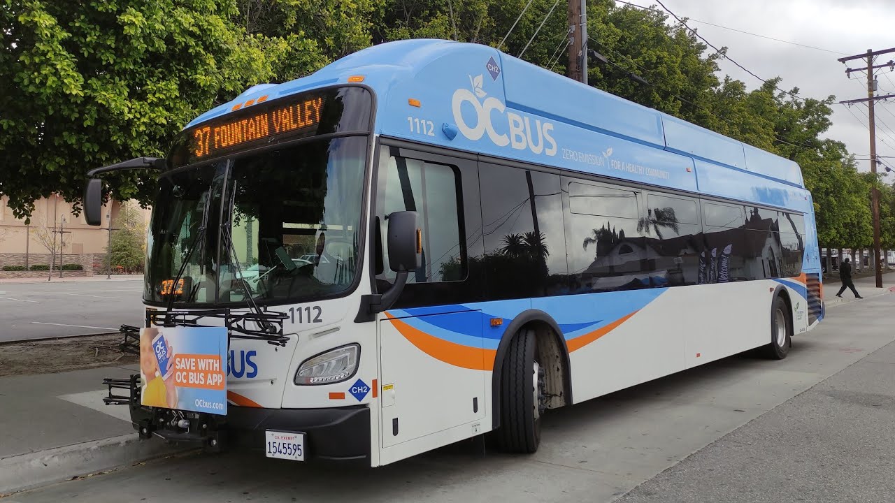 OCBus 2018 New Flyer XHE40 #1112 - YouTube