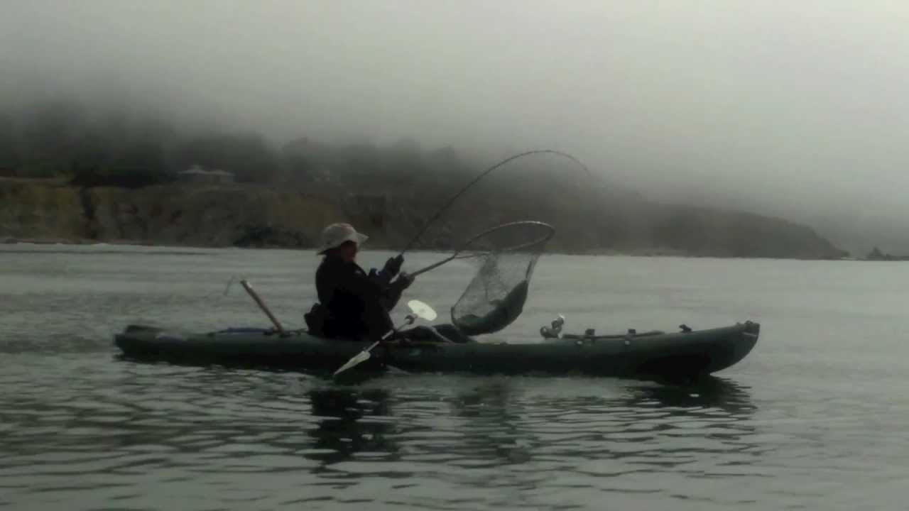 Kayak Rock Fishing at Timber Cove - YouTube