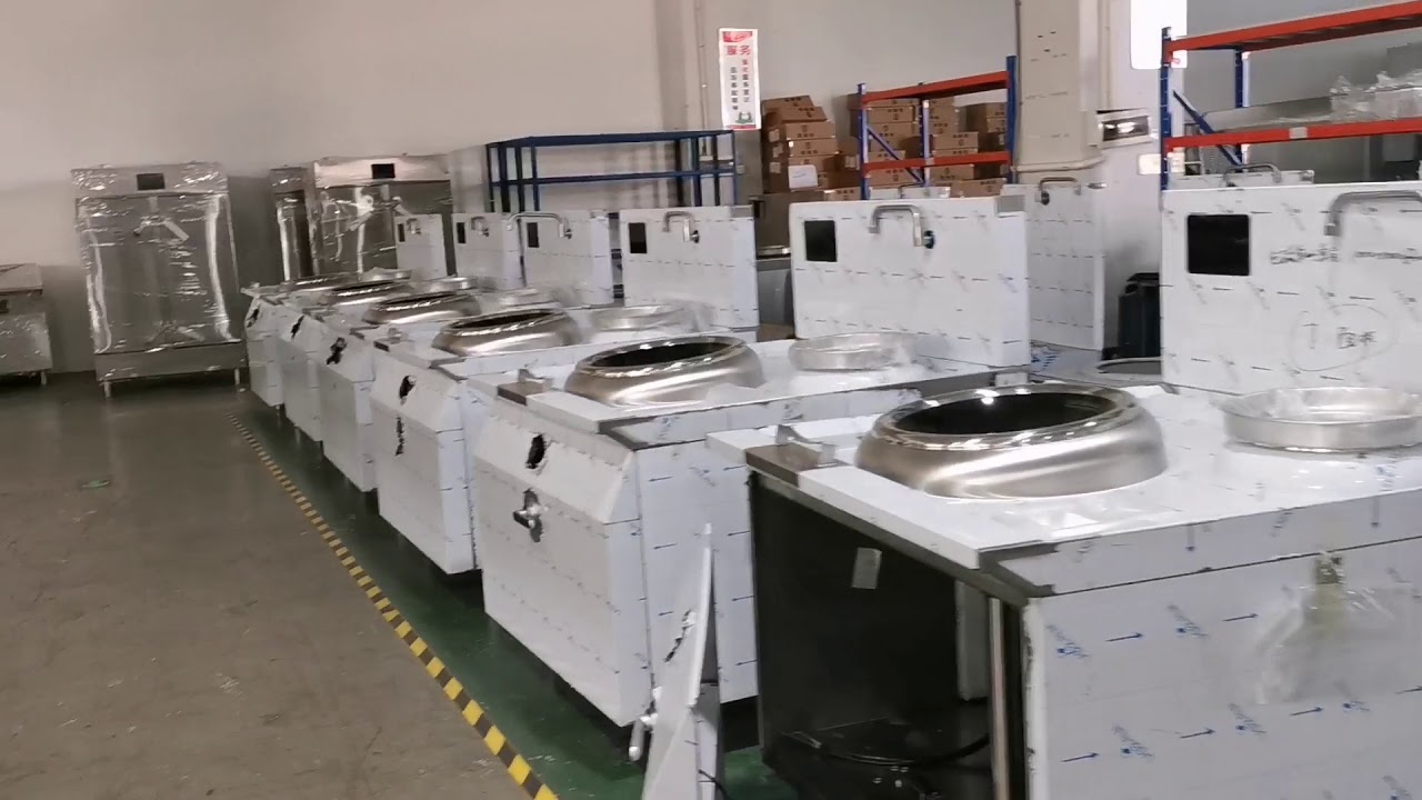 Commercial induction soup kettle best restaurant supply supplier - YouTube