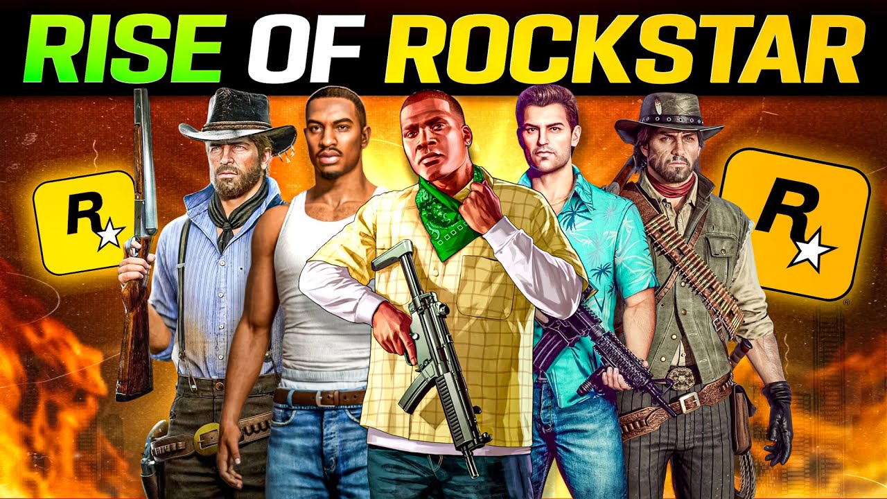 Rockstar Games 25th Anniversary Special 🔥 | Complete History Of ...