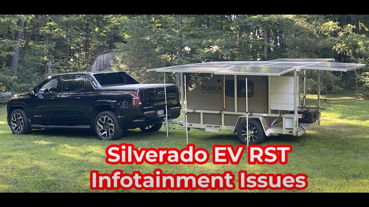 Silverado EV RST Infotainment Issue, picked it up from the Battery ...