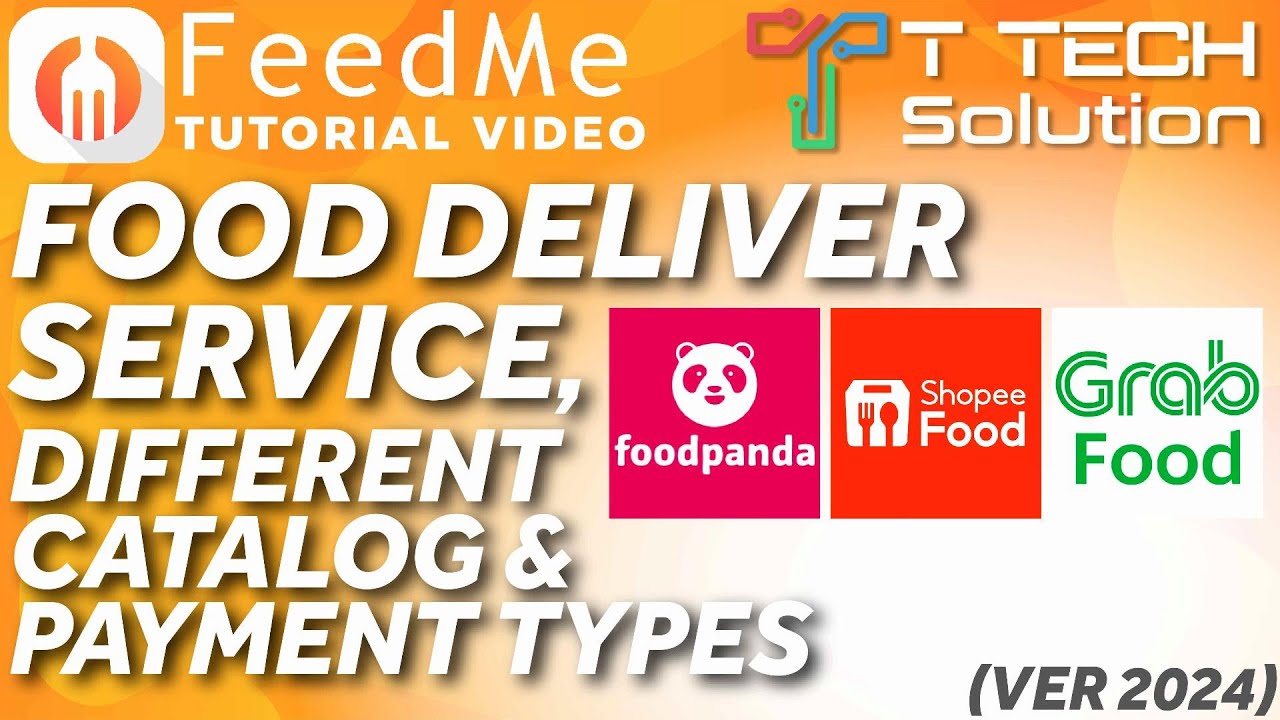 Food Delivery Service, different catalog & payment types【Tutorial Video ...