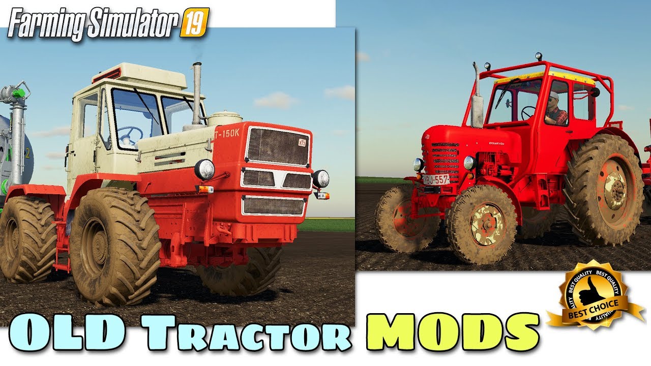 FS19 | Old Tractor Mods (2020-01-25/2) - review - YouTube