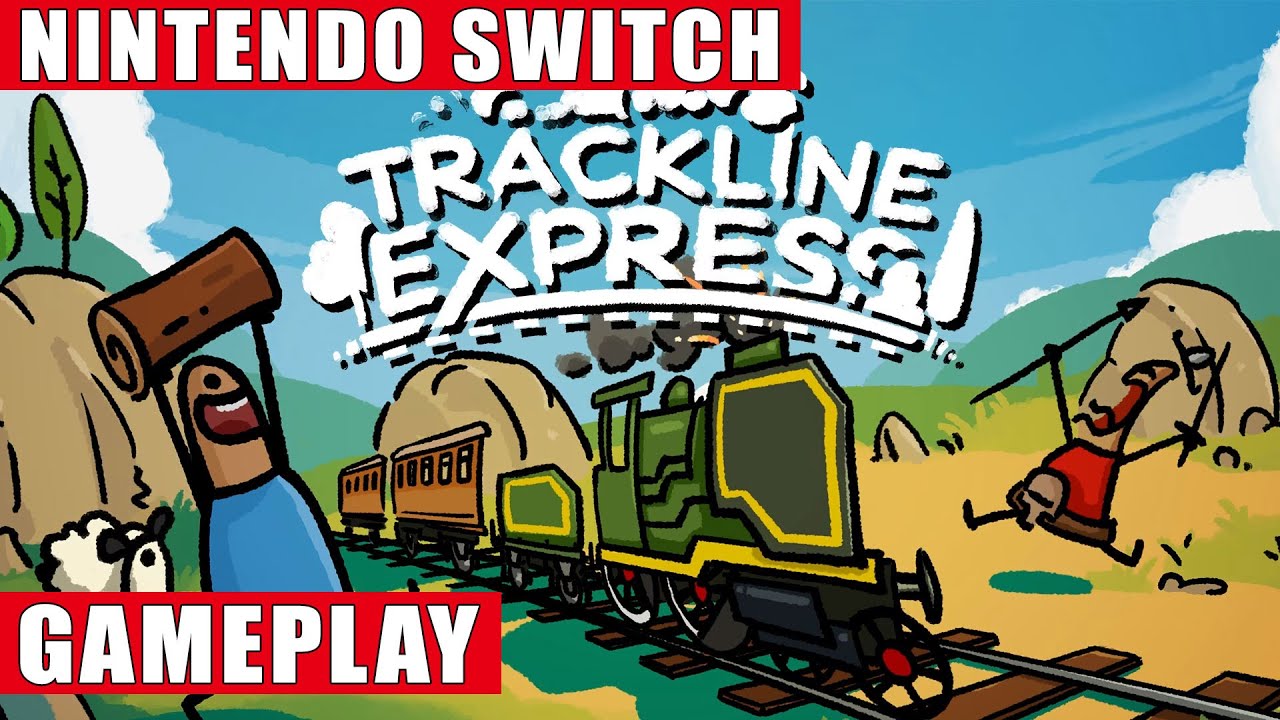 Trackline Express Nintendo Switch Gameplay - YouTube
