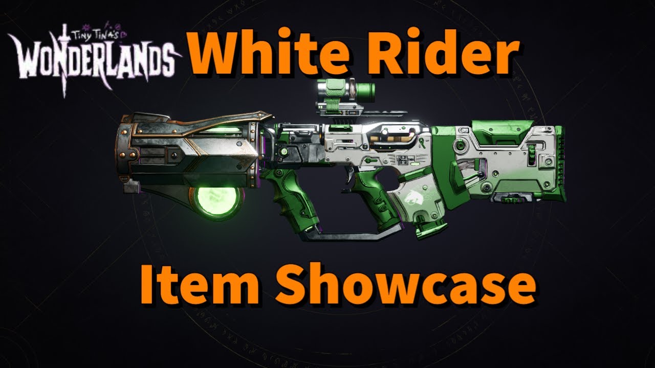 White Rider At Chaos 100 | All Rounder SMG | Tiny Tina's Wonderlands ...