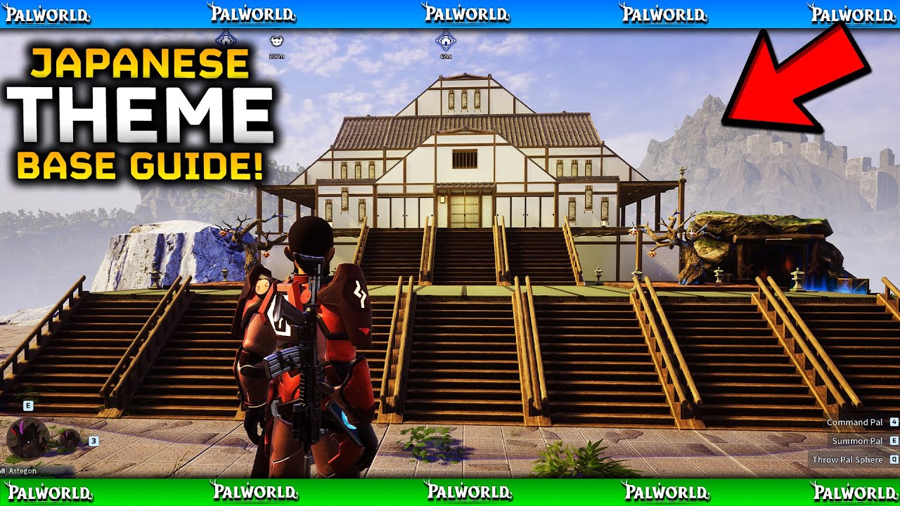 I Built A JAPANESE THEMED BASE / Best Base Location / Faming Bases ...