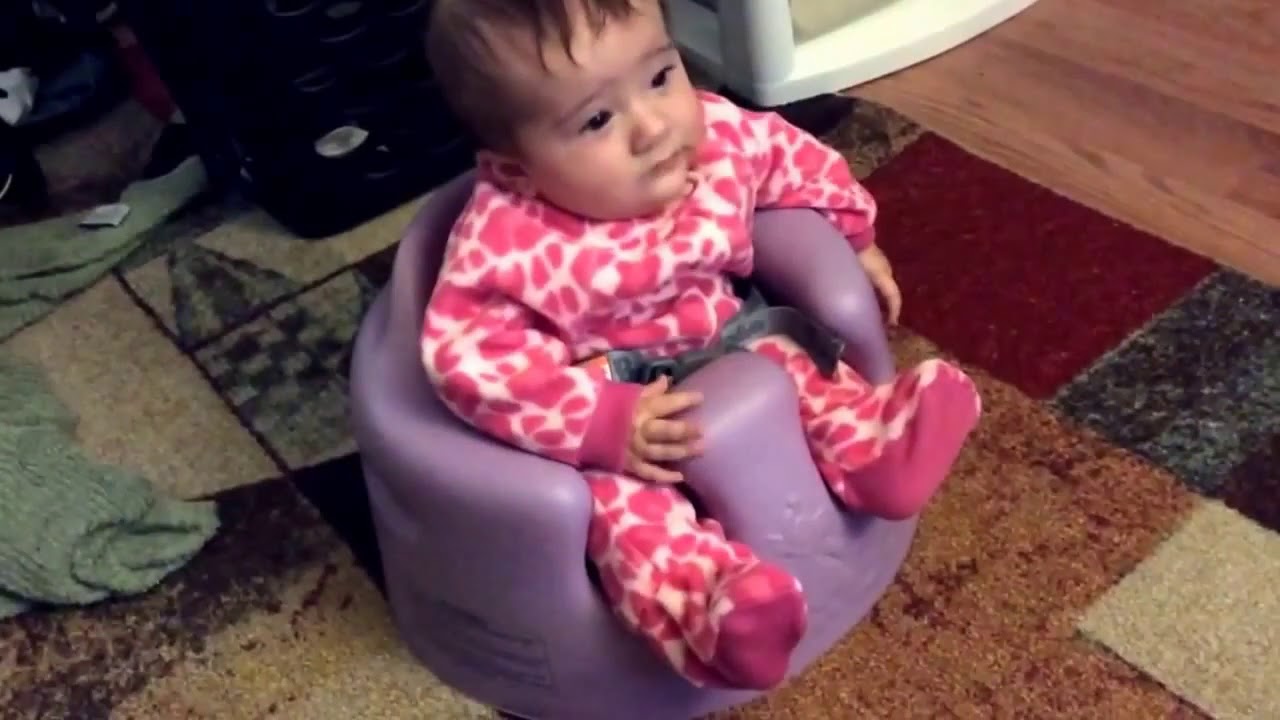 Bumbo Floor Seat - YouTube