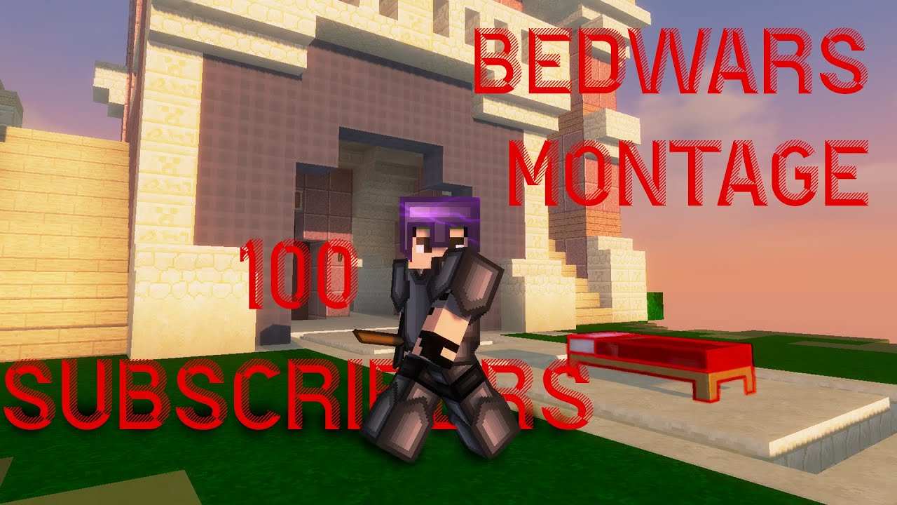 100 Subscribers Epic Bedwars Edit Youtube
