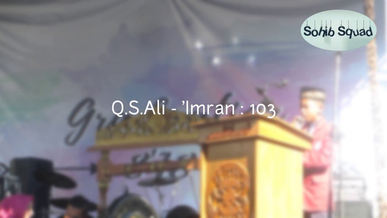 Q.S. Ali - Imran ayat 103 - Ramdani Setiawan - YouTube