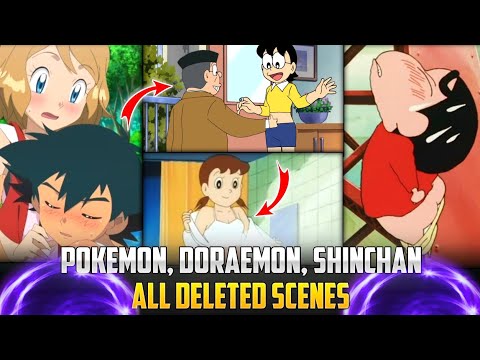 Pokemon, Doraemon, shinchan All Deleted Episode Scenes In hindi | Anime ...