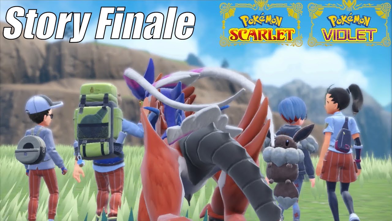 FINALE! Pokemon Scarlet Gameplay Walkthrough Stream 14 - YouTube