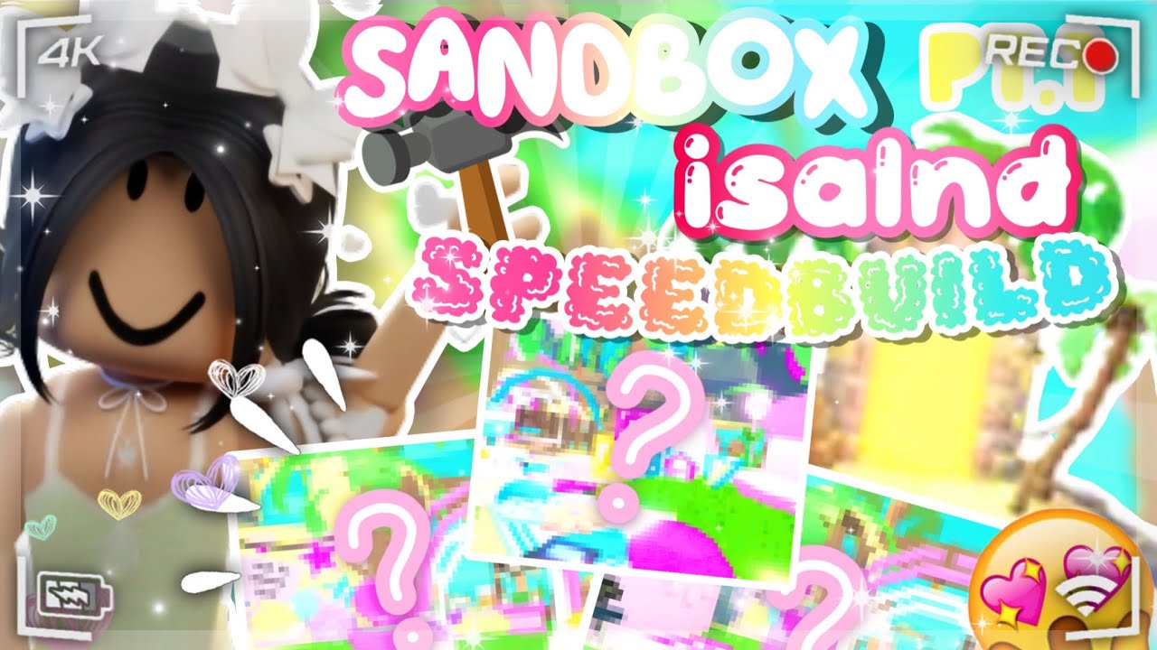 adopt me preppy sandbox island SPEEDBUILD!! [part 1 - entrance ...
