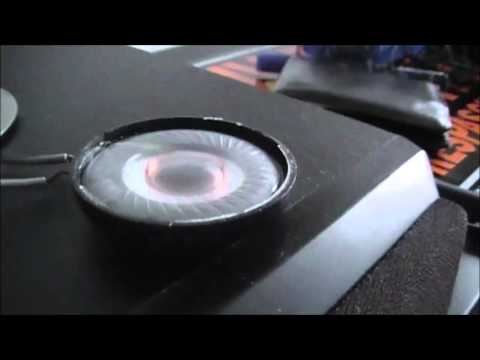 blowing up headphone speakers - YouTube