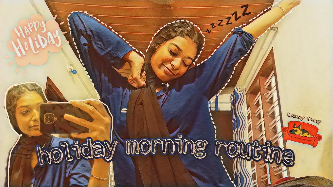 Holiday morning routine/ chinnu's activities #vlog #holiday - YouTube