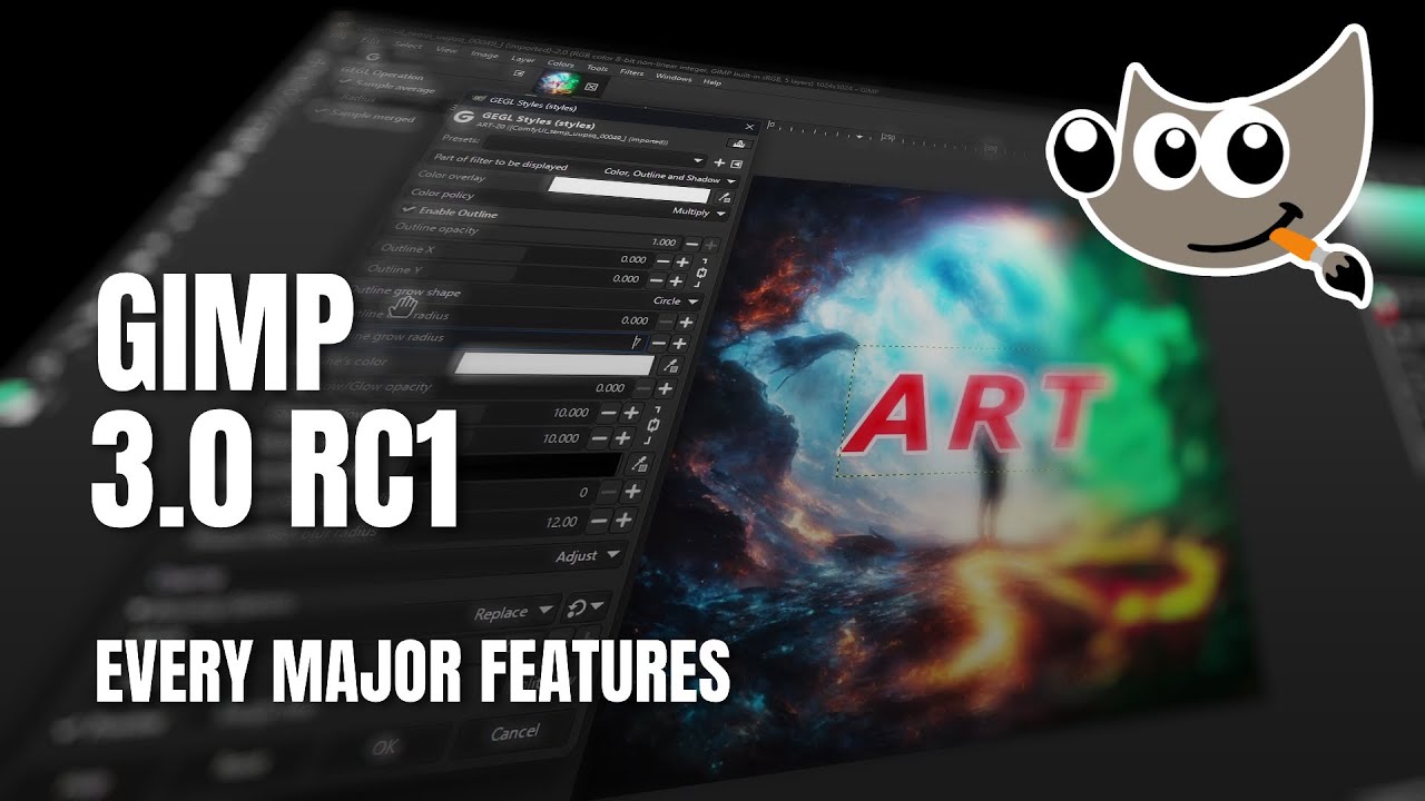 New GIMP 3 RC 1: Every Major Features - YouTube
