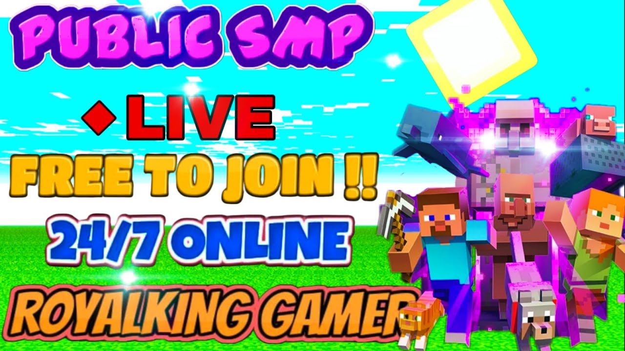 WE ARE BACK IN MINECRAFT JOIN MY SMP - YouTube