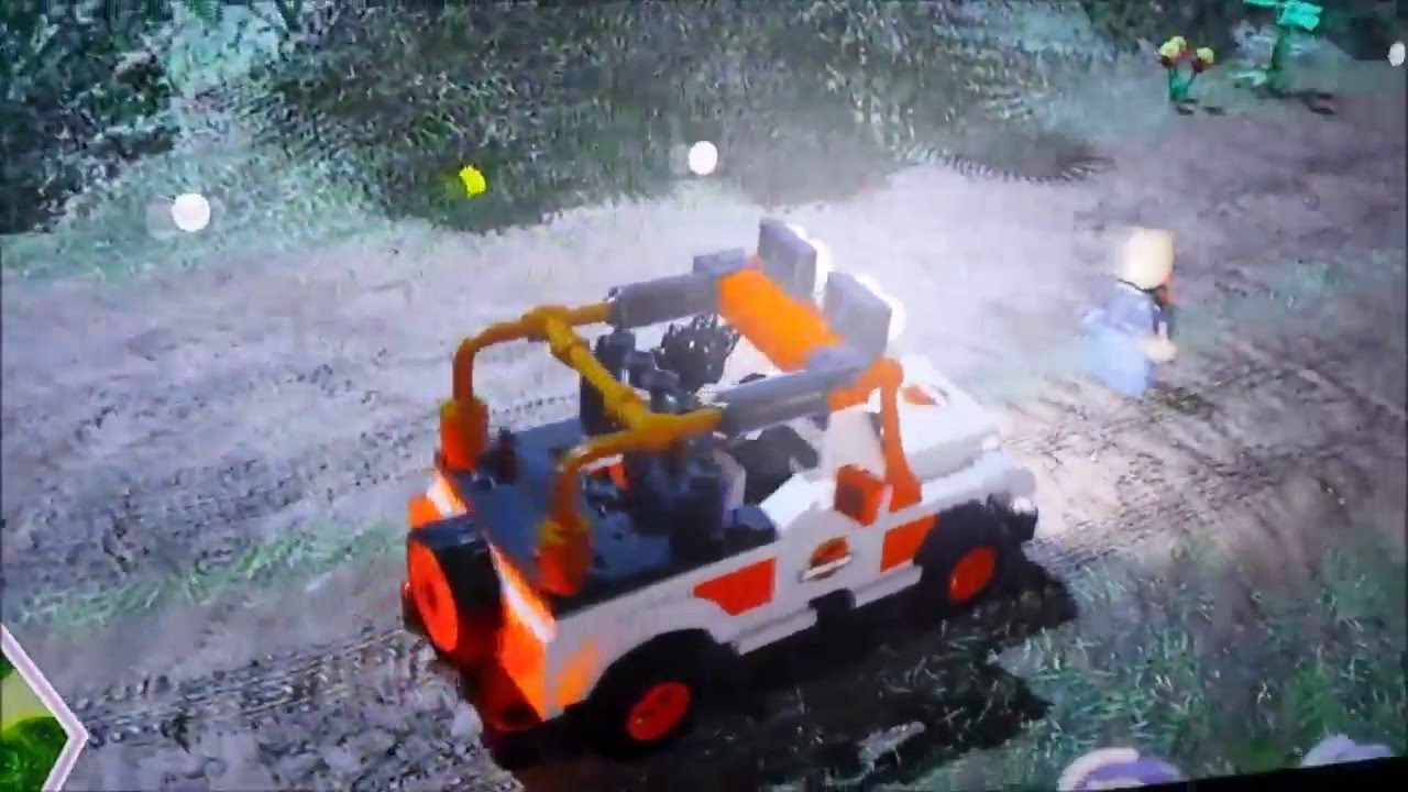 Lego Jurassic World Skits: A Haunted Car!? - YouTube