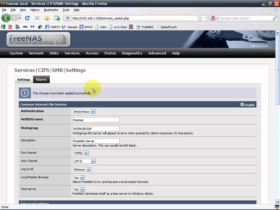Freenas Greek Tutorial Part 37 Youtube