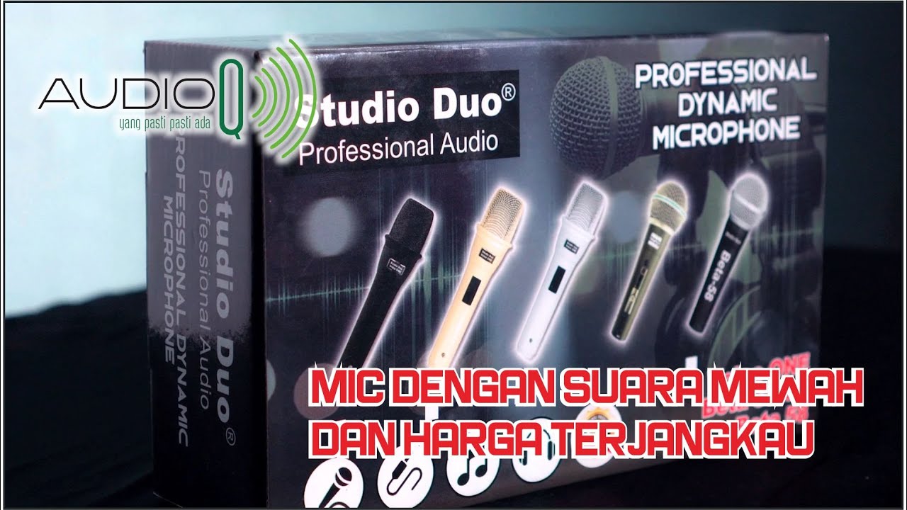 MIC DENGAN SUARA MEWAH DAN HARGA TERJANGKAU - YouTube