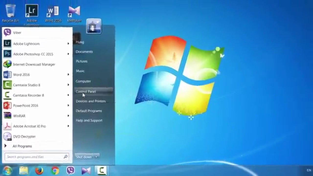 Hướng dẫn tắt icon Action Center trong Windows 7 - Turn Off icon Action ...