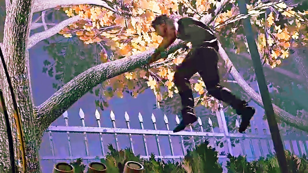 Dwight is Up a Tree in Dead by Daylight - YouTube