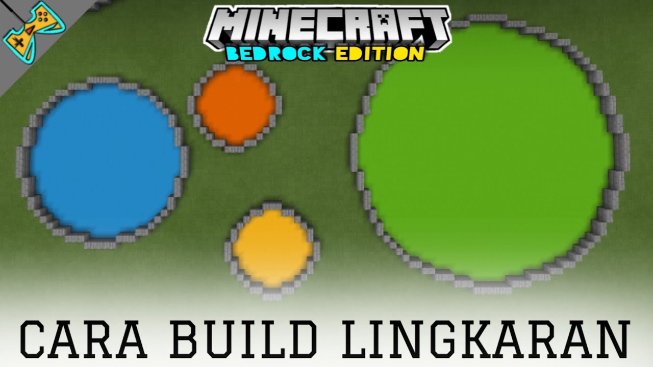 🔴EASY!!! CARA BUILD LINGKARAN DI MINECRAFT - YouTube