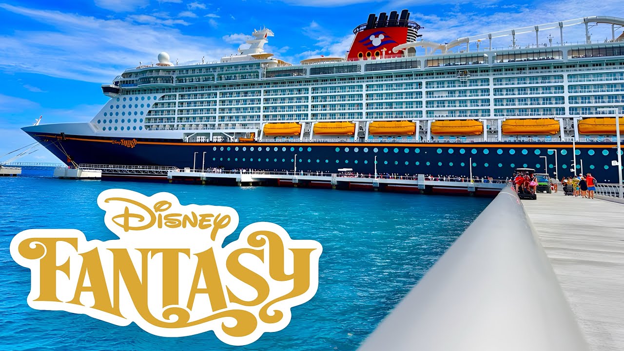 Disney Fantasy UPDATED 2024 Ship Tour! Deck By Deck Walk Through of DCL ...