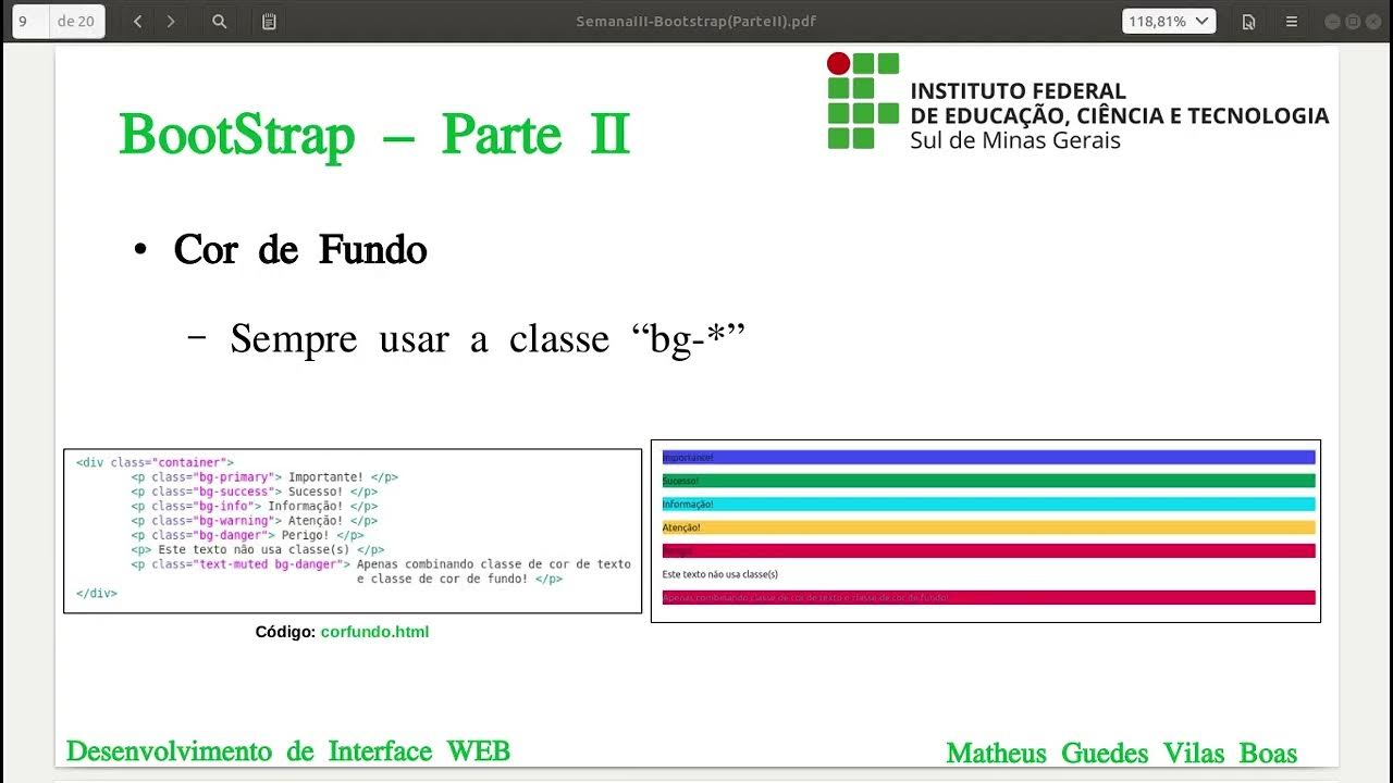 Semana III - Bootstrap (Parte II) - YouTube