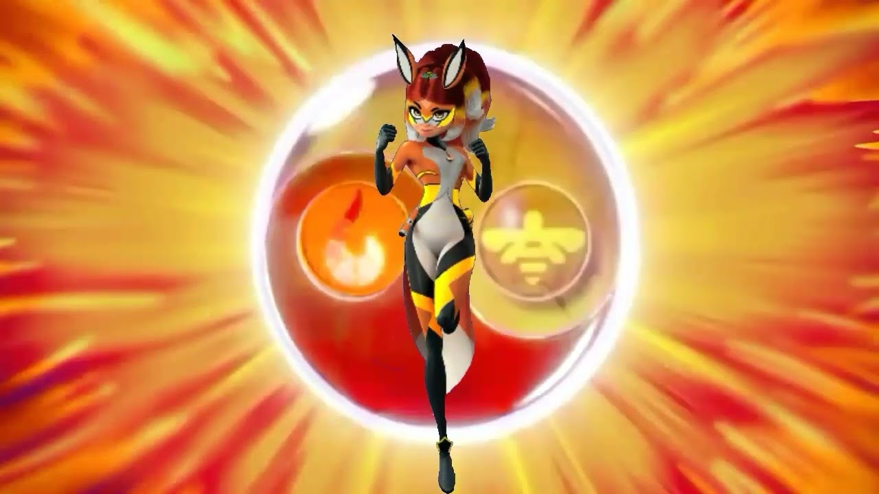 miraculous ladybug fanmade fusion: rena bee + mirage venom and lady ...