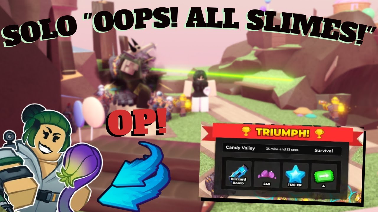 SOLO "OOPS! ALL SLIMES!" WITH OP BIOLOGIST! | Tower Defense Simulator - YouTube
