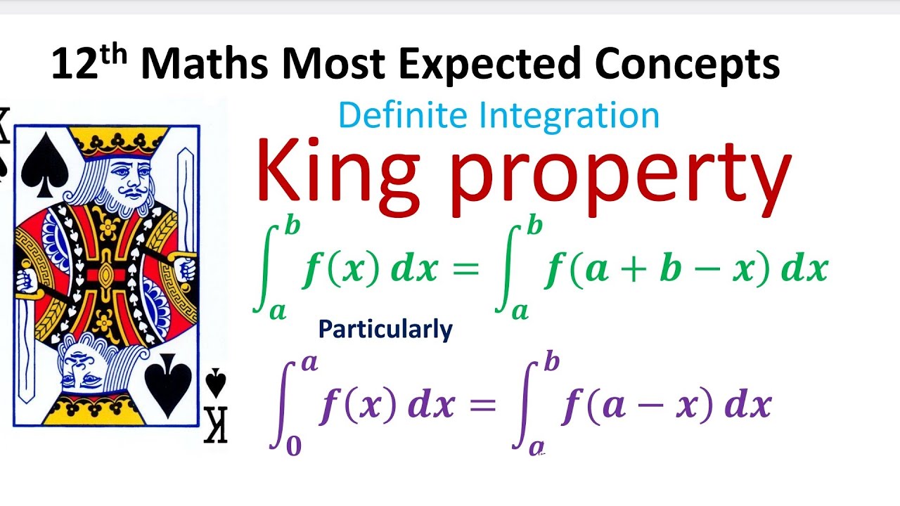 Definite Integration - King property #cbse - YouTube