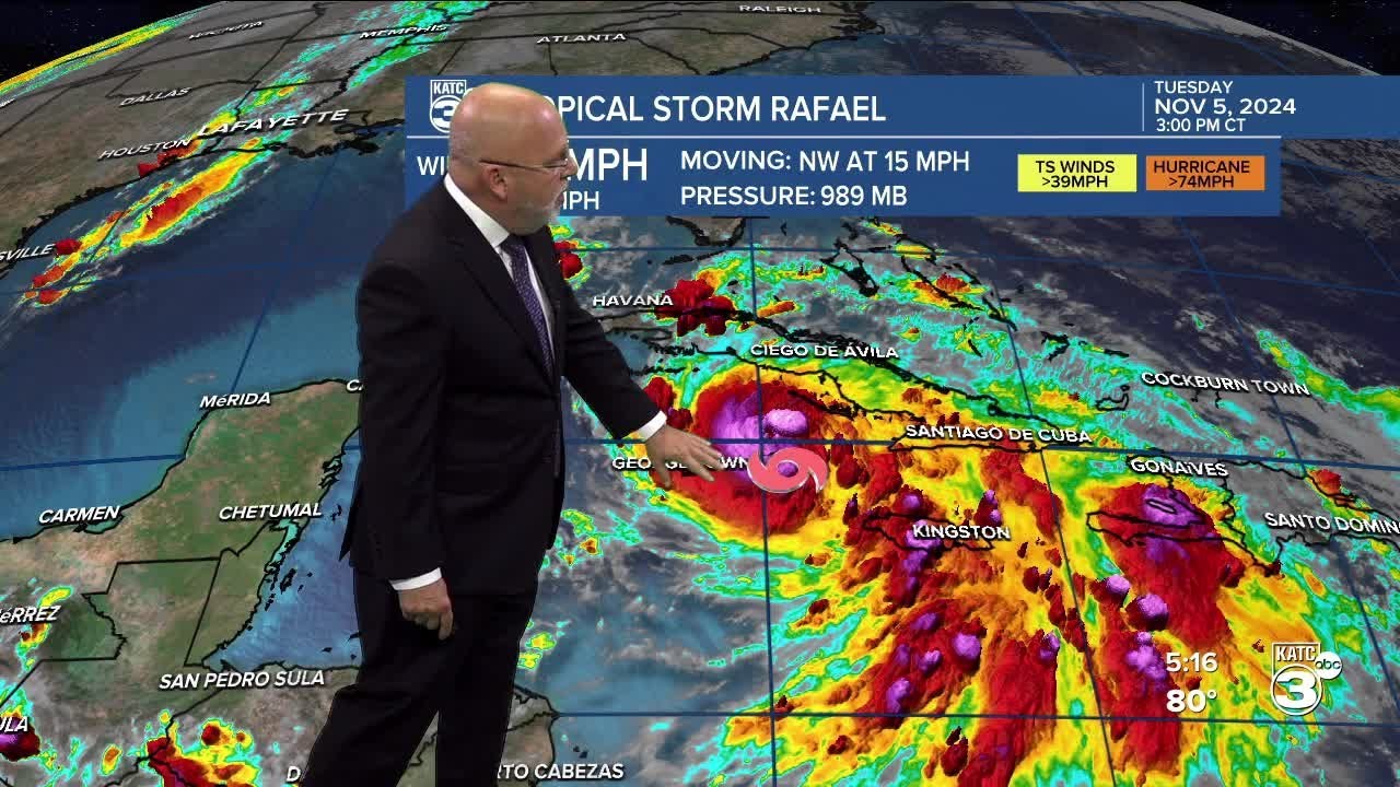 KATC Weather Forecast 5pm 11-05-24 - YouTube