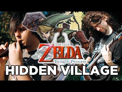 Zelda: Twilight Princess - HIDDEN VILLAGE || Metal Cover by ToxicxEternity and FamilyJules