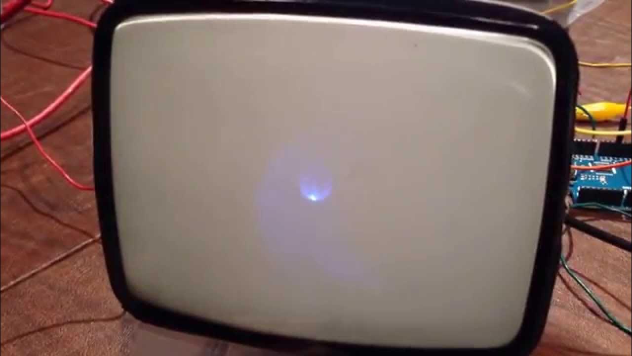 Custom CRT Driver Using a Flyback Transformer and an Arduino - YouTube