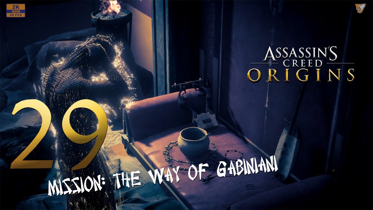 Way of the Gabiniani | Full Mission |Assassin's Creed Origins ...