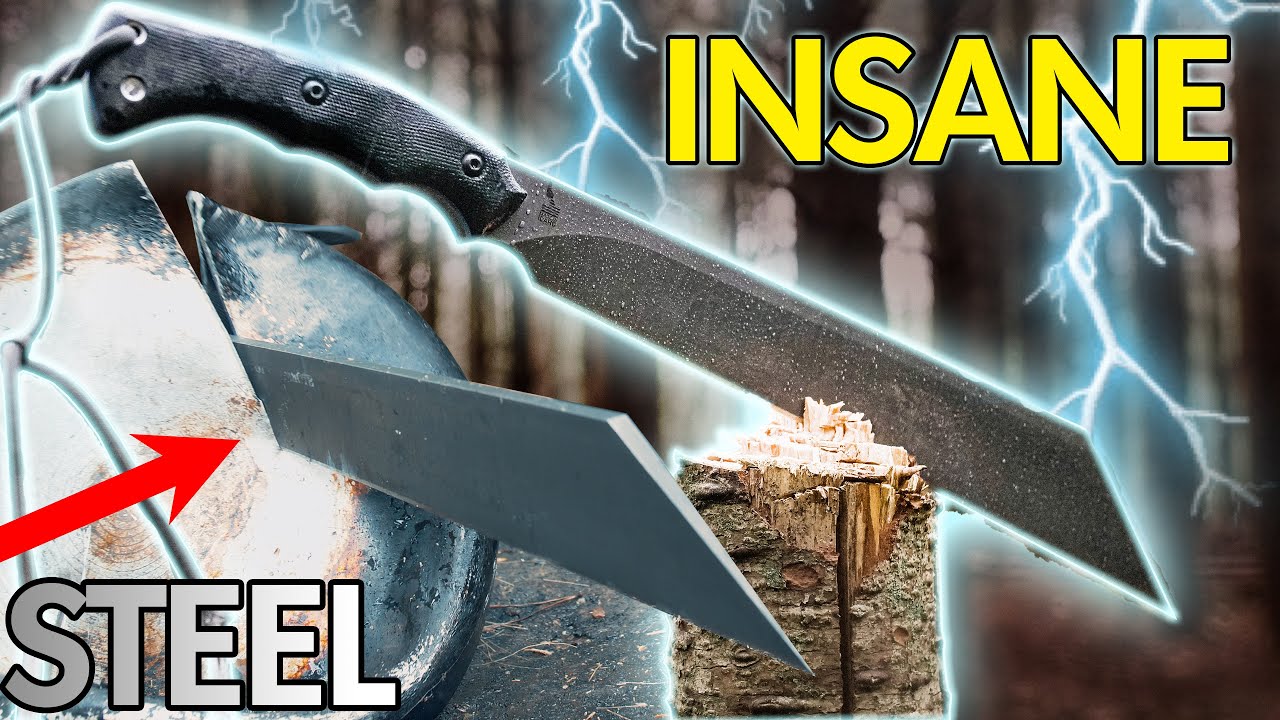 The Most Powerfull Knife EVER... Tops Storm Vector - YouTube