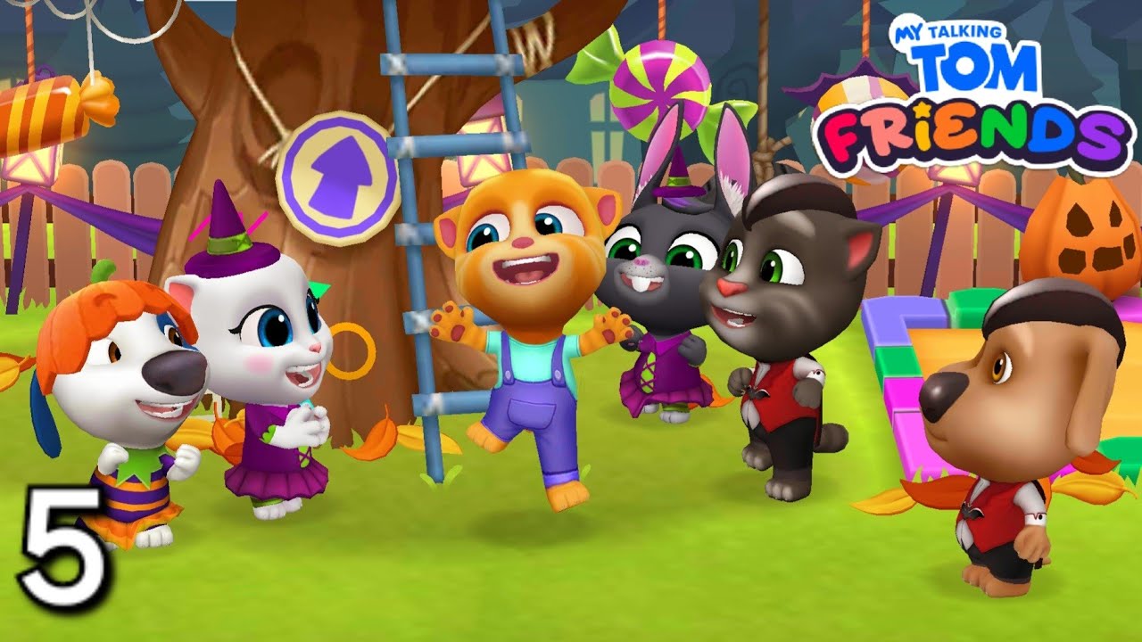 My Talking Tom Friends Gameplay Walkthrough Day 5 (Android/iOS) - QHD ...