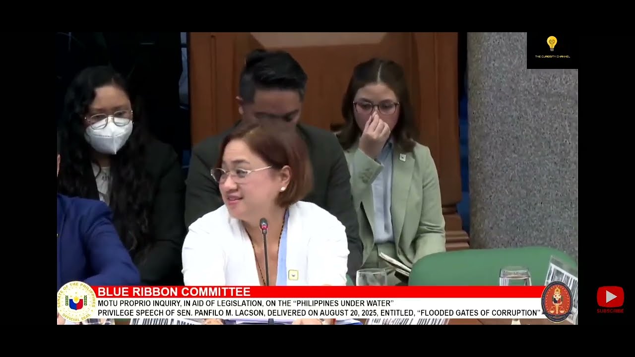 FULL SWORN STATEMENT OF SARAH DISCAYA ON FLOOD CONTROL-SENATE BLUE ...