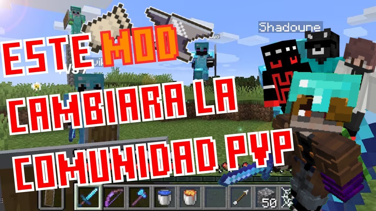 Este MOD cambiará el PvP en Minecraft ( y lo hice porque soy MALO ...