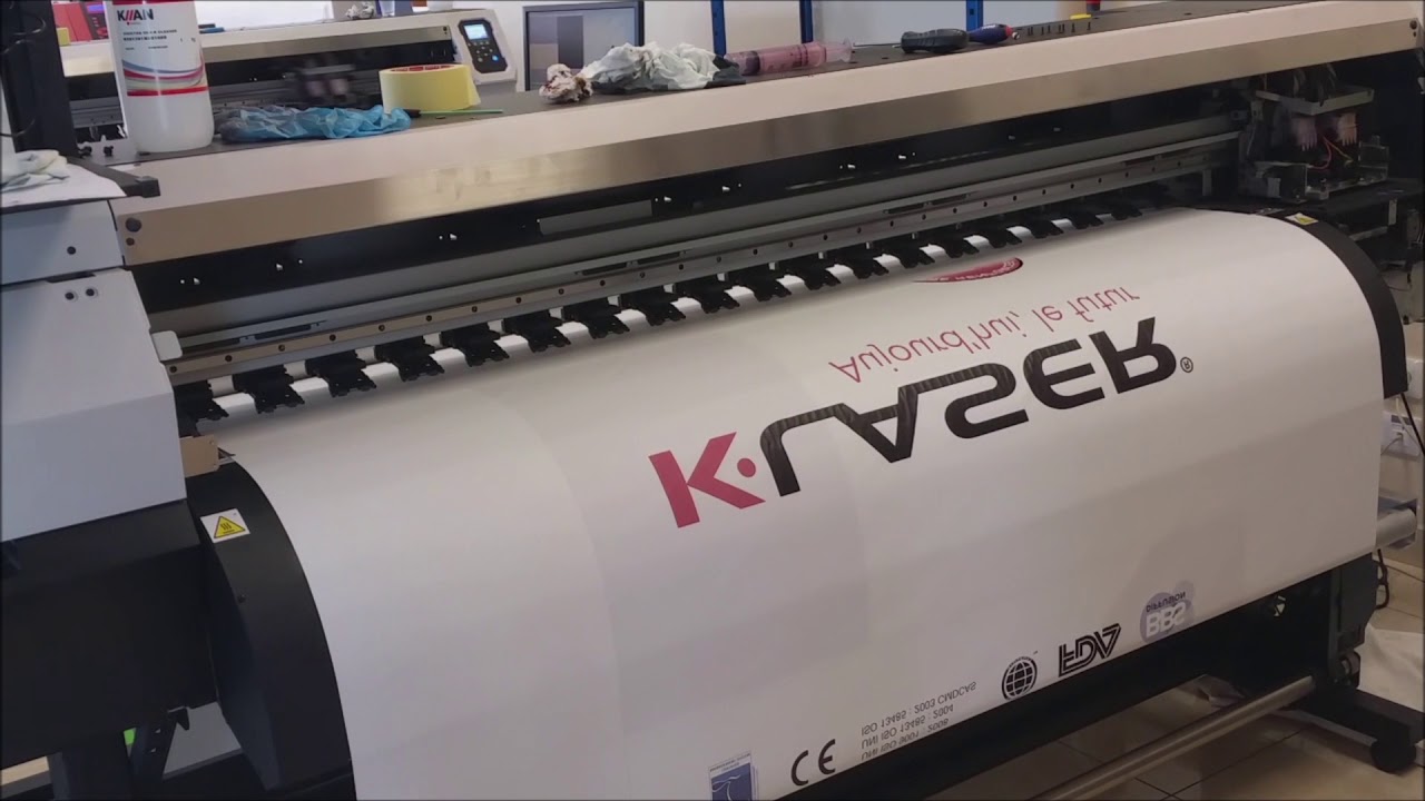 Imprimeur textile Guereins Passion Couleur - YouTube