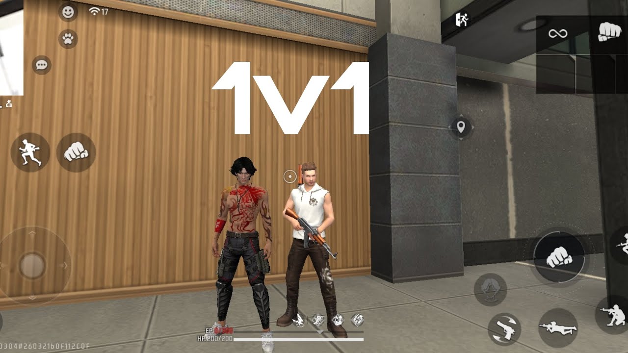 1v1 with my friend funny video first time I lose second time i win ...