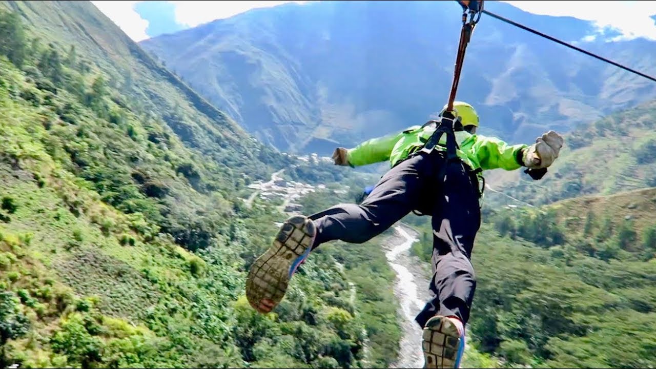 Ziplining to Machu Picchu | Day 3/4 to Machu Picchu - YouTube